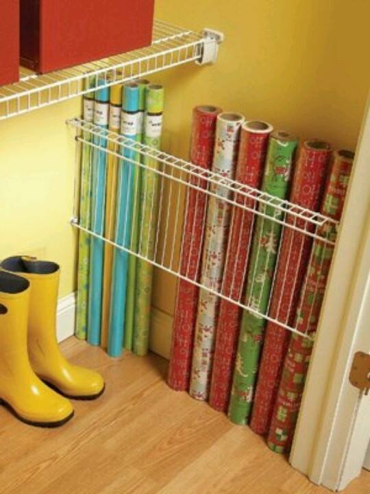 Craftaholics Anonymous 11 Gift Wrap Storage Solutions