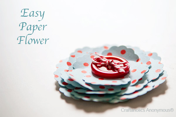 How To Make Easy Paper Circle Flowers Diy Tutorial | Best Flower Site
