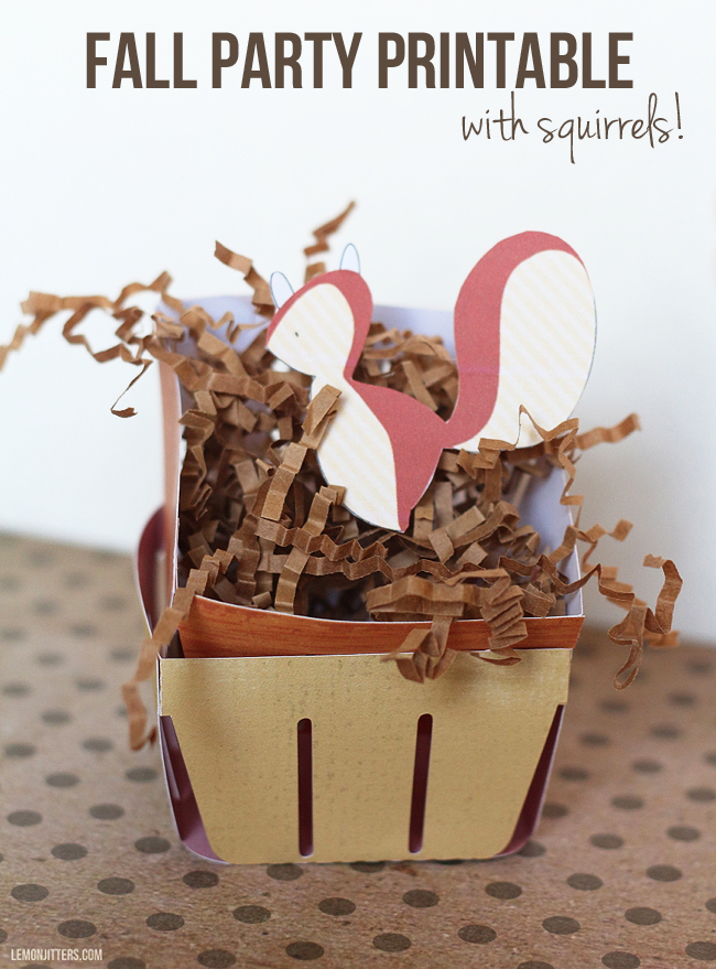 Free Fall Printable – Fall Party Decor! | Craftaholics Anonymous ...